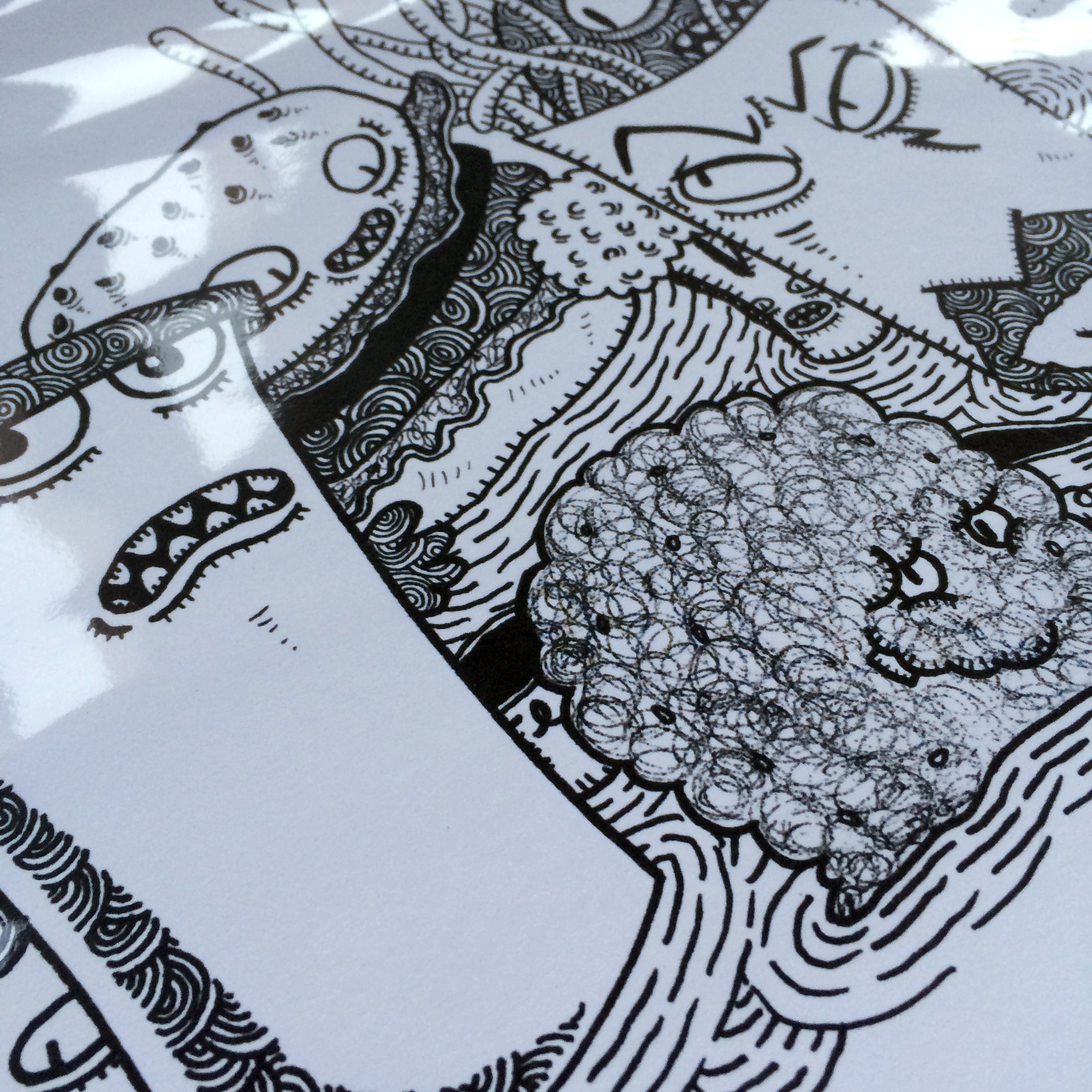 aqua teen hunger force coloring book